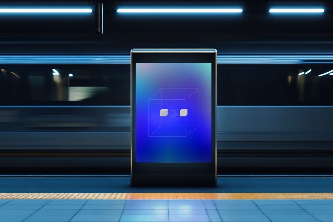 10 Subway Screen Mockup Bundle [B3] | Premium & Free PSD Mockup Store